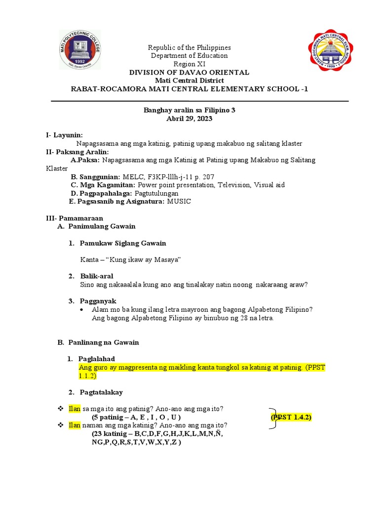 Klaster Grade 3 | PDF