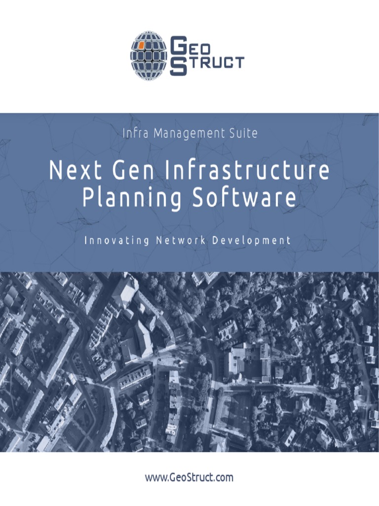 GeoStruct Brochure 1 | PDF | Fiber To The X | Databases