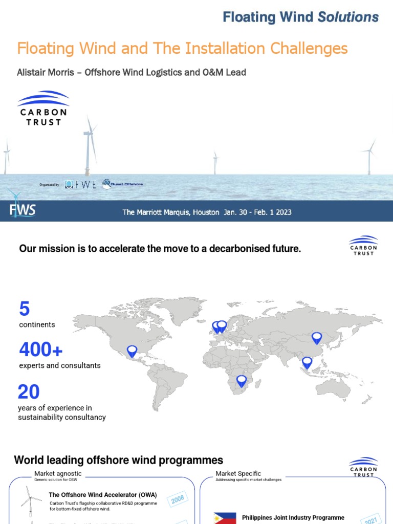 Floating Wind Installation Challenges | PDF