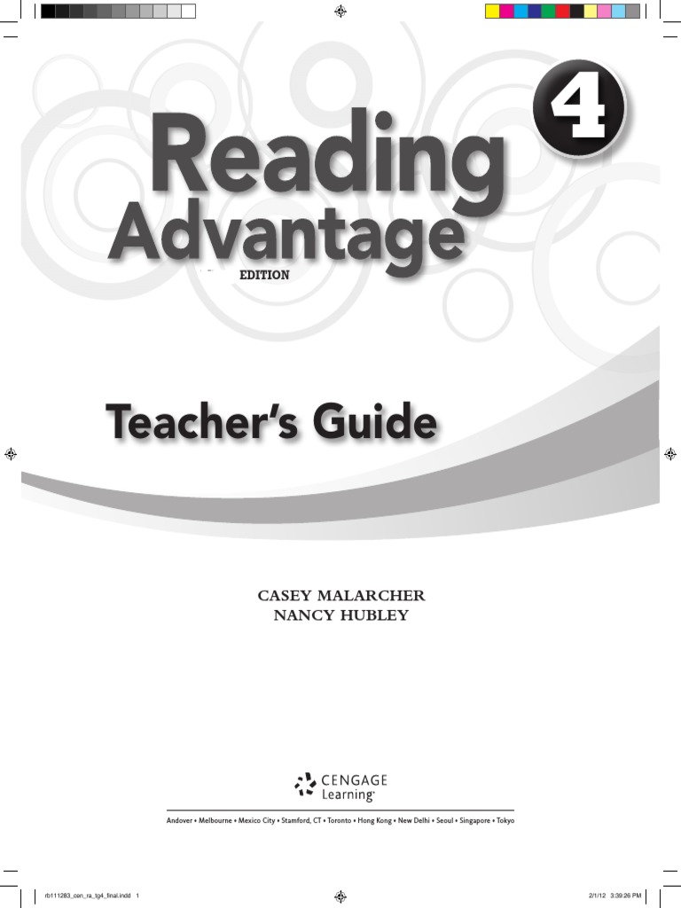 Reading Advantage 4 TG (4TH) | PDF | Multiple Choice | Reading ...