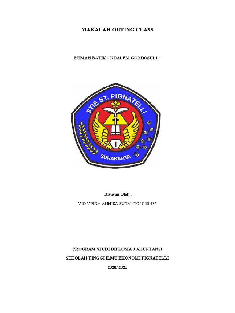 Makalah Kunjungan ke Ndalem Gondosuli | PDF