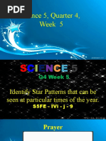 Science 5 Q4 Week 5 - Identify Star Patterns That Can Be Seen at ...