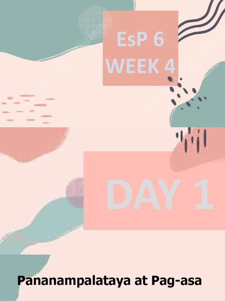 Esp6 q4w4 Melc | PDF