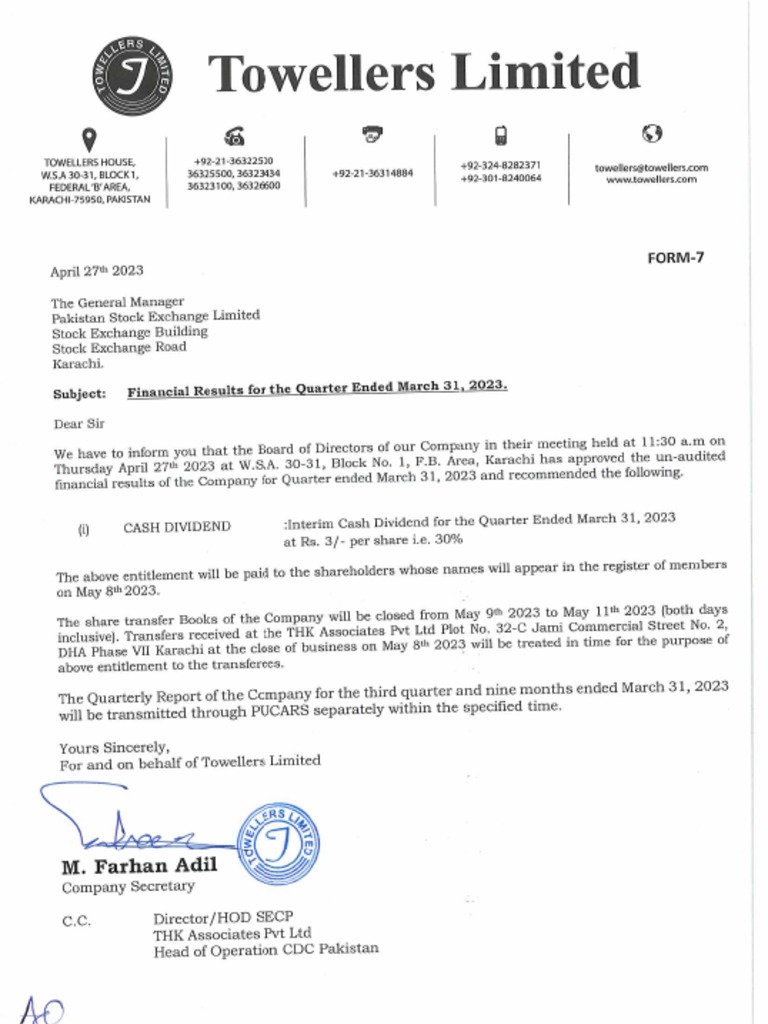 TOWL Result | PDF