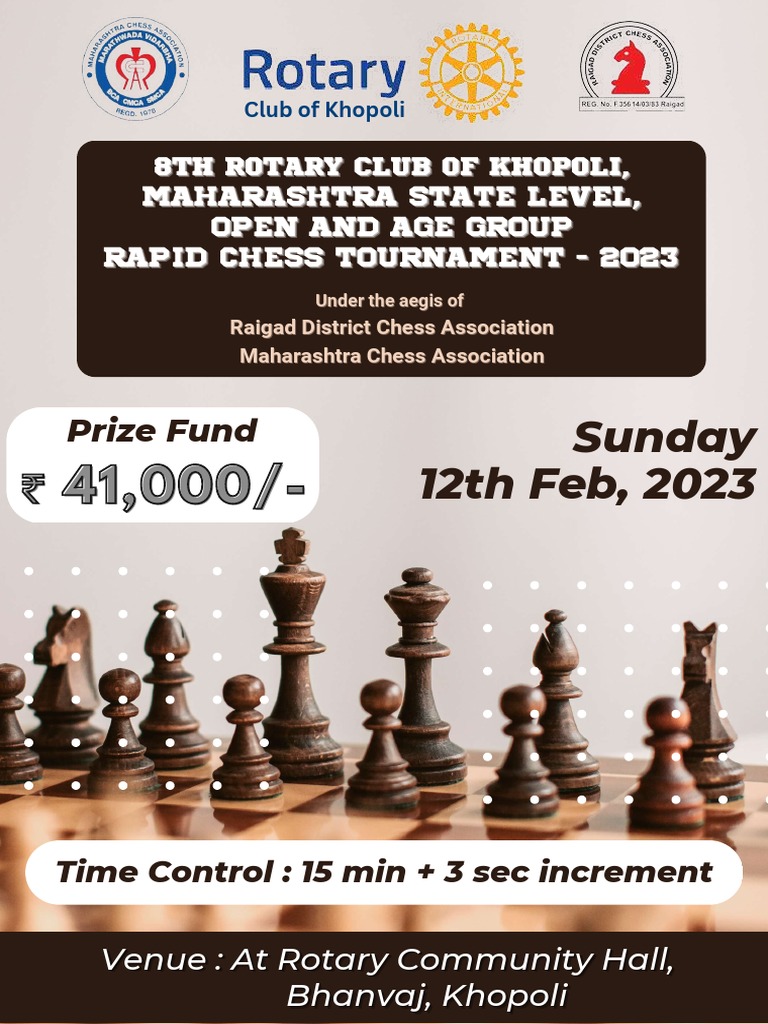 8th Rotary Club of Khopoli | PDF | Traditional Board Games | Chess