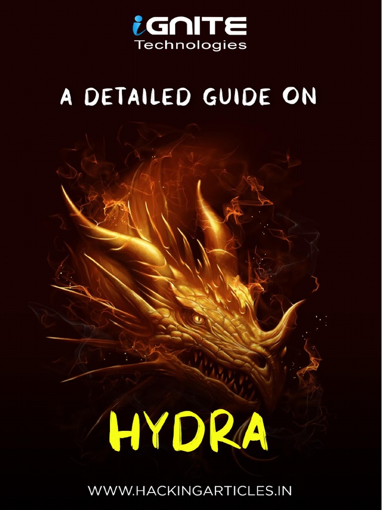 Hydra PDF | PDF | File Transfer Protocol | Password Hydra PDF | PDF | File Transfer Protocol | Password