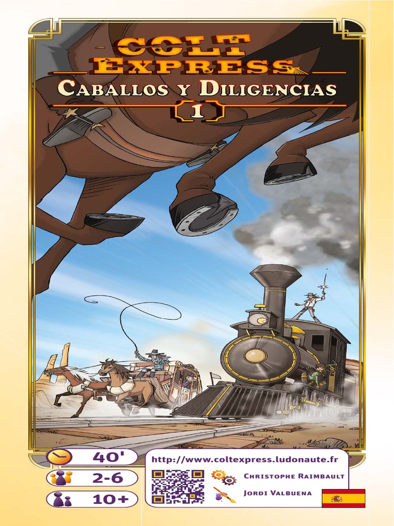 Colt Express - Caballos y Diligencias | PDF | Tren | Transporte