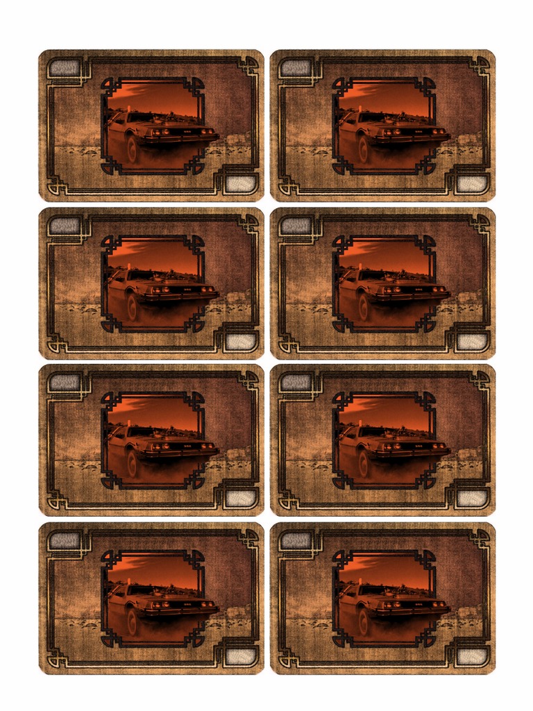 Colt Express - Time Cards | PDF