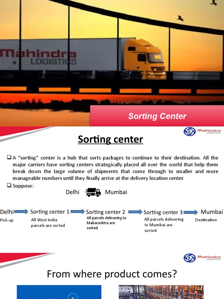 Sorting Center | PDF