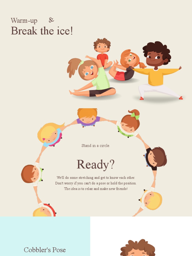 Kids Yoga SEL Ice Breaker Presentation | PDF