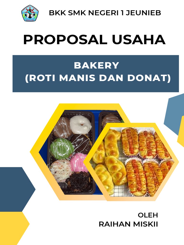 Proposal Usaha Bakery (Roti Dan Donat) | PDF