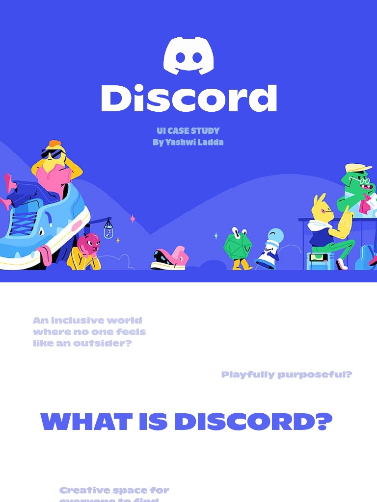 Discord UI Case Study Overview | PDF