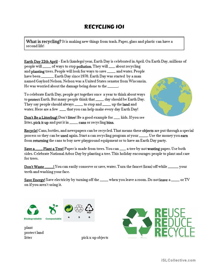 Recycling: Everyday Earth Day Guide | PDF | Recycling | Waste