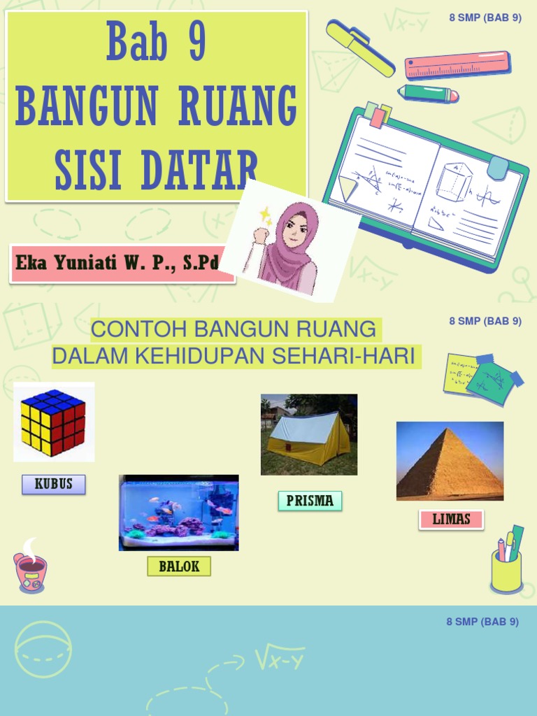 Bangun Ruang Sisi Datar Part 1 (Kubus Dan Balok) Kelas 8 SMP | PDF