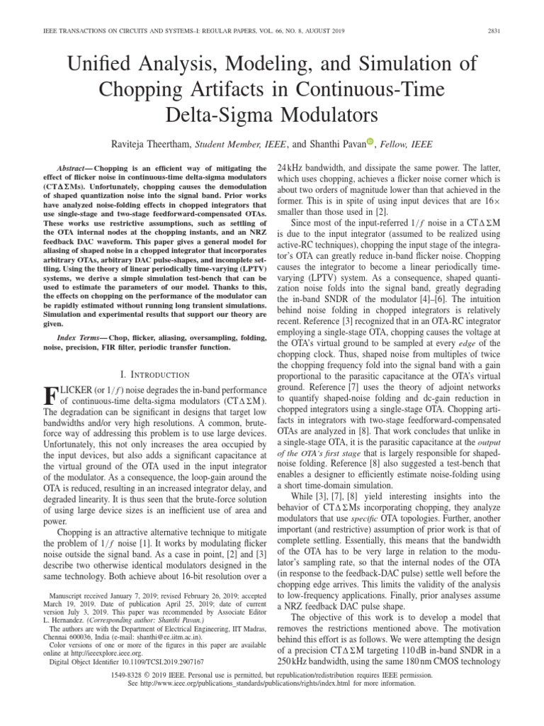 Shanthi Pavan - Chopped CT DSM, Unified Theory - TCAS 2019 | PDF ...