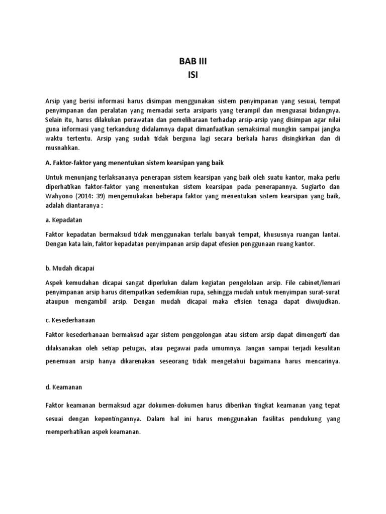Bab 3 Isi | PDF