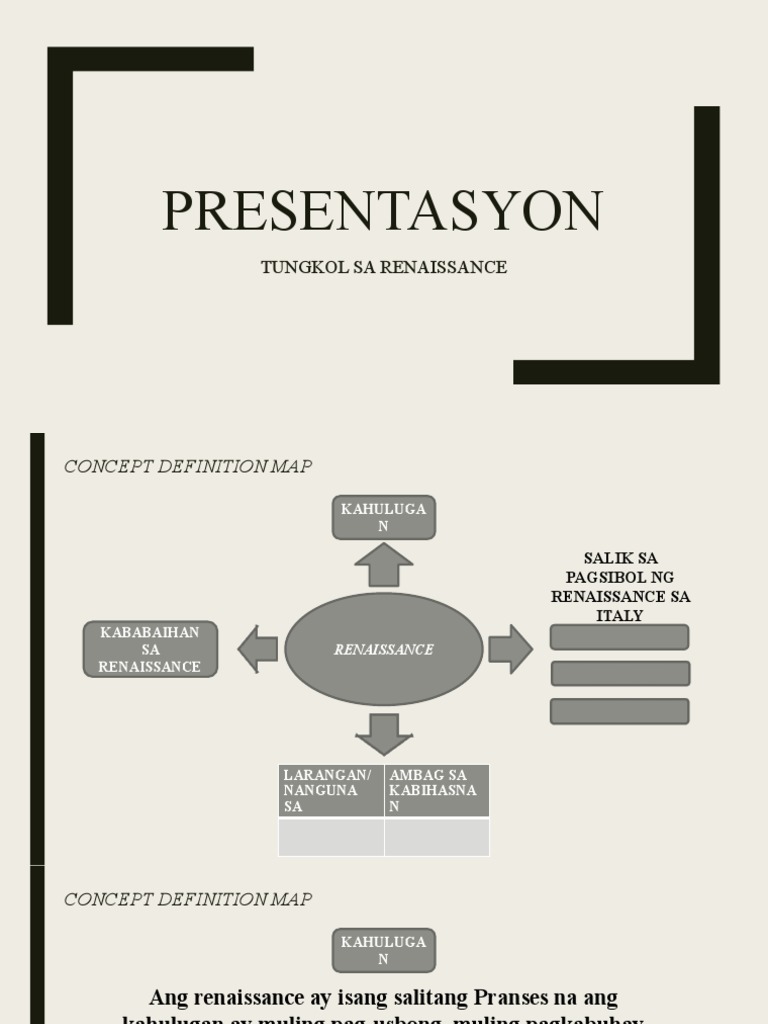 Presentasyon Sa Arpan | PDF