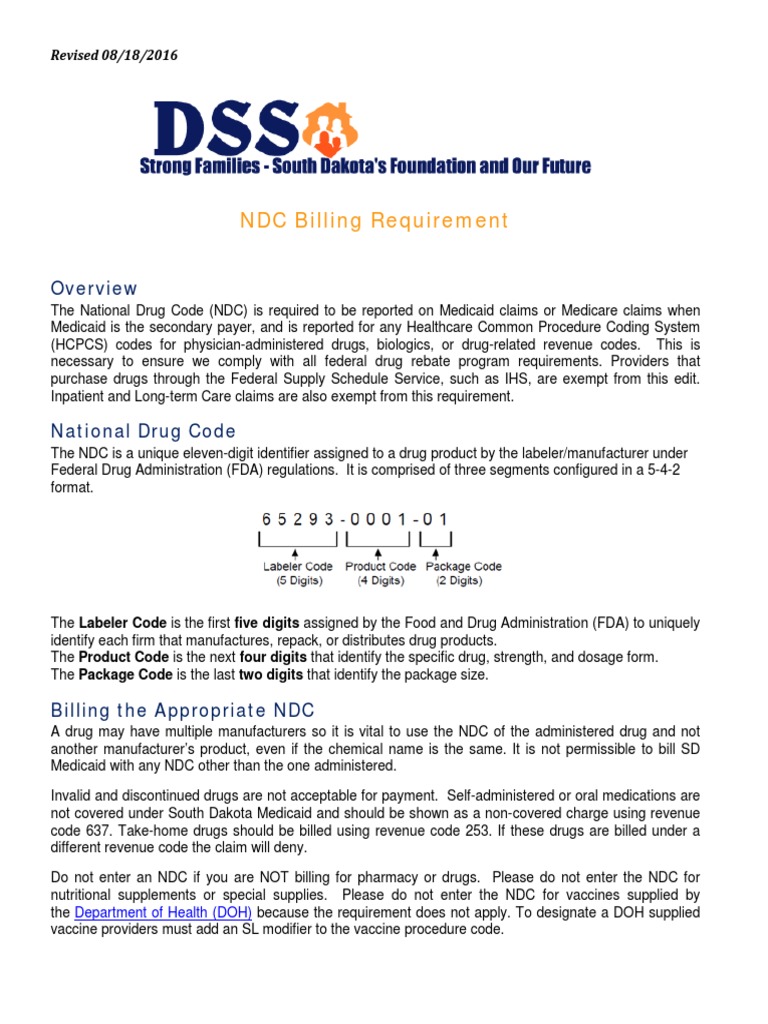 NDC Cheat Sheet | PDF | Health Sciences | Drugs