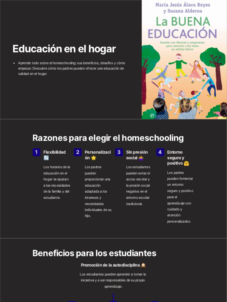 Educacion en El Hogar | PDF | Educación en el hogar | Aprendizaje