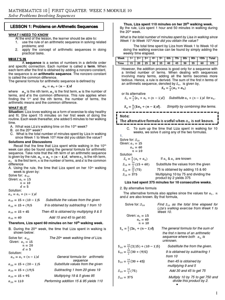Grade 10 - Math Q1W5 | Download Free PDF | Exponentiation | Multiplication