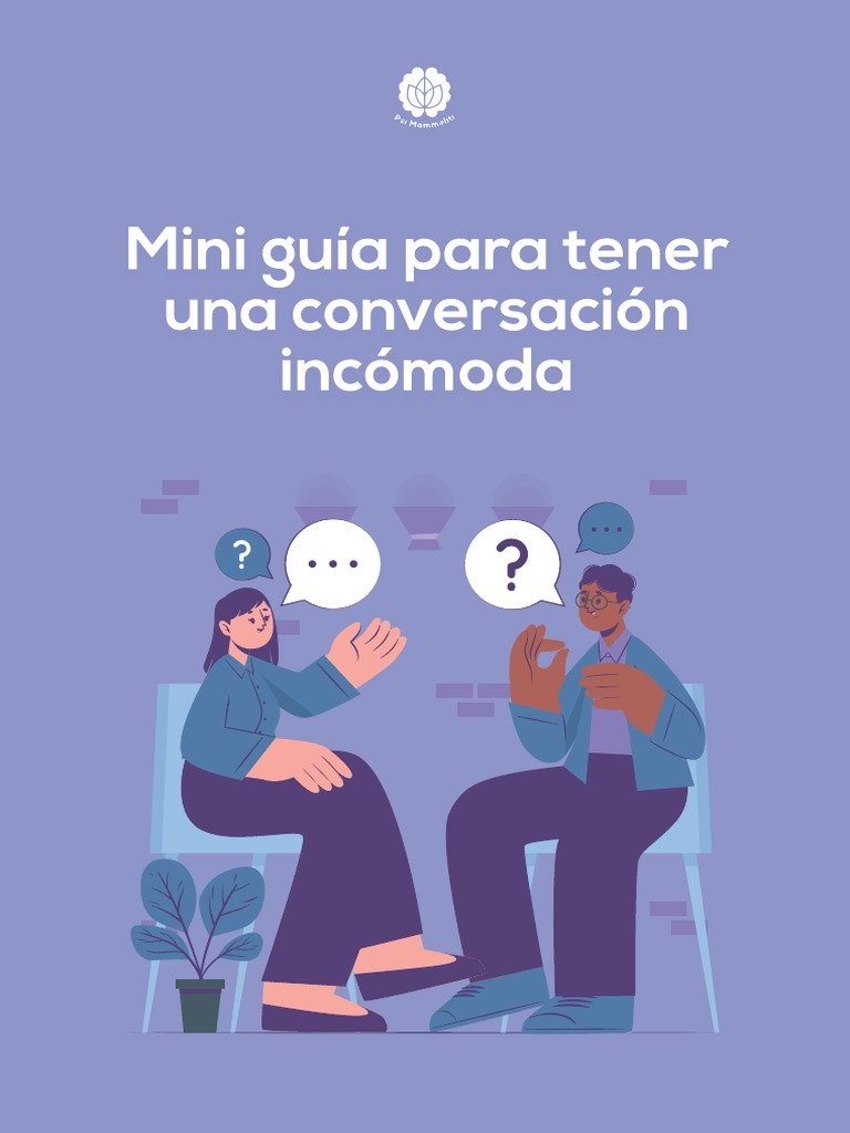 Descargable Mini Guia para Tener Una Conversacion Incomoda | Descargar ...