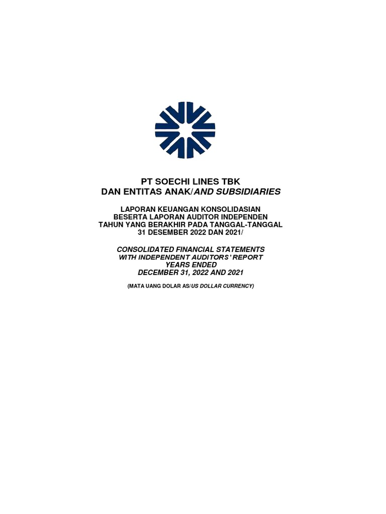 SOCI Financial Statements Per 31 Dec 2022 | PDF | Expense | Banks