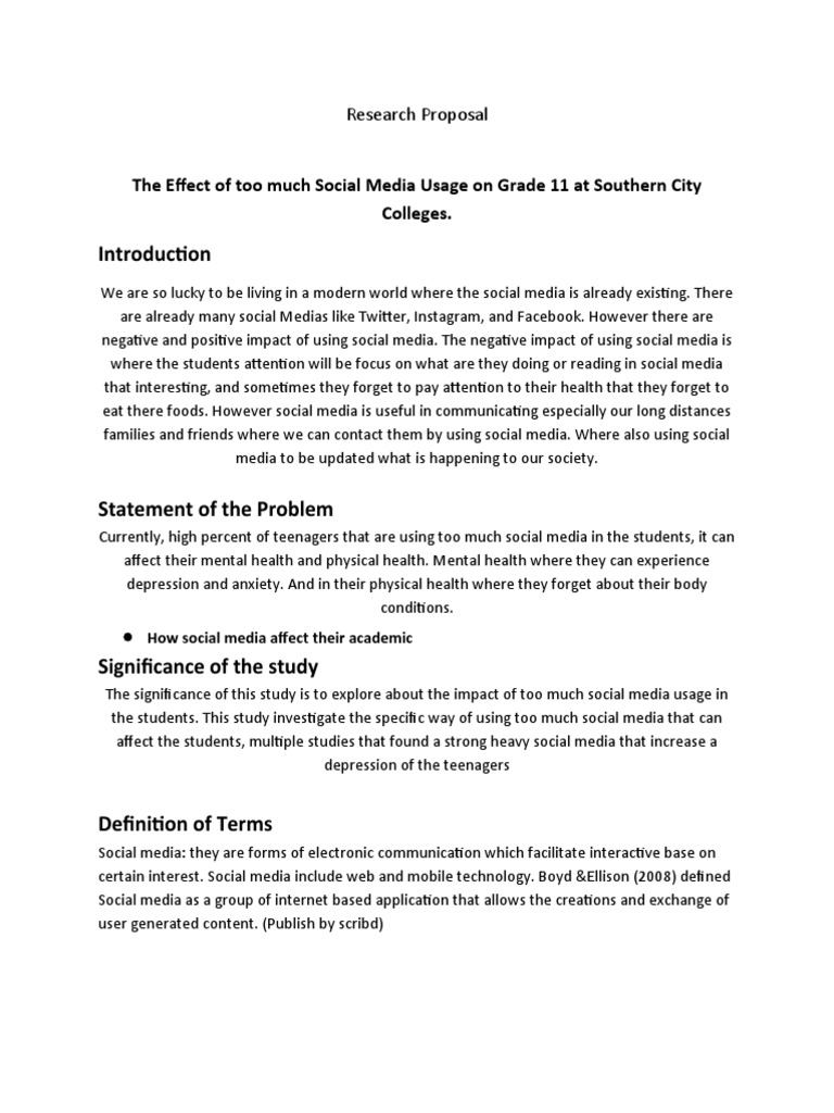 Impact of Social Media on Students | PDF