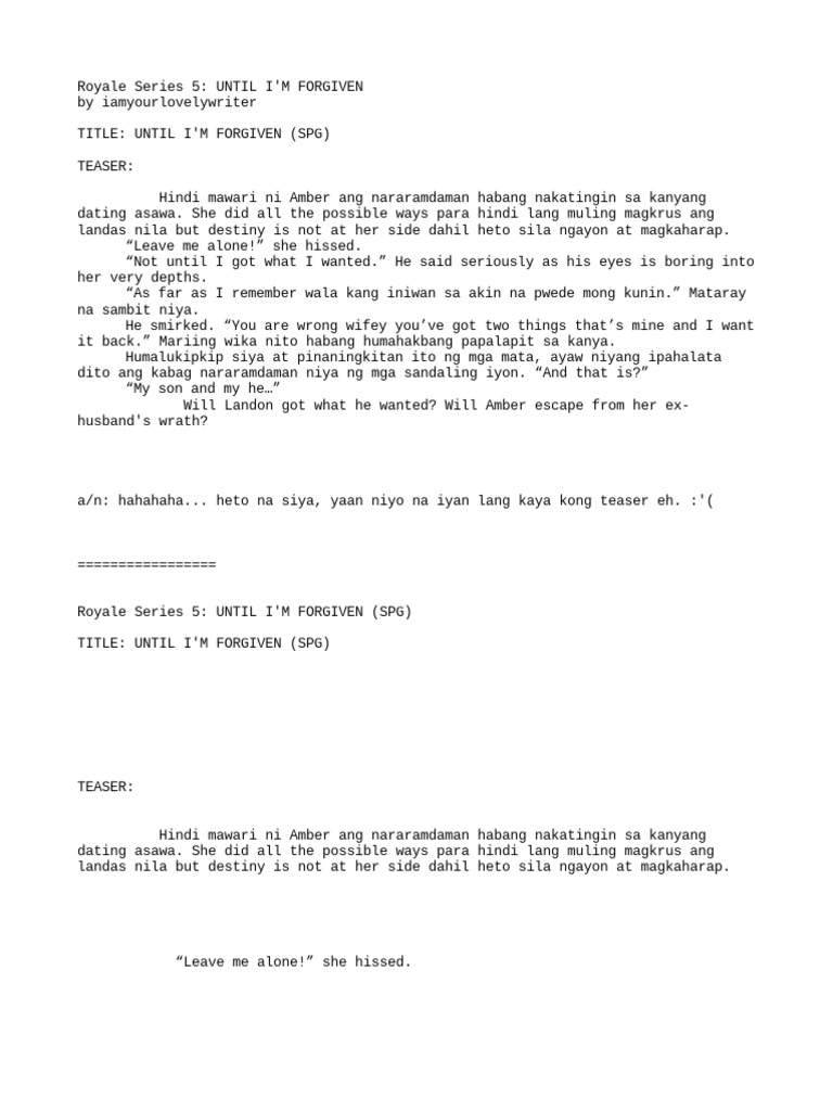 Royale Series #5 | PDF