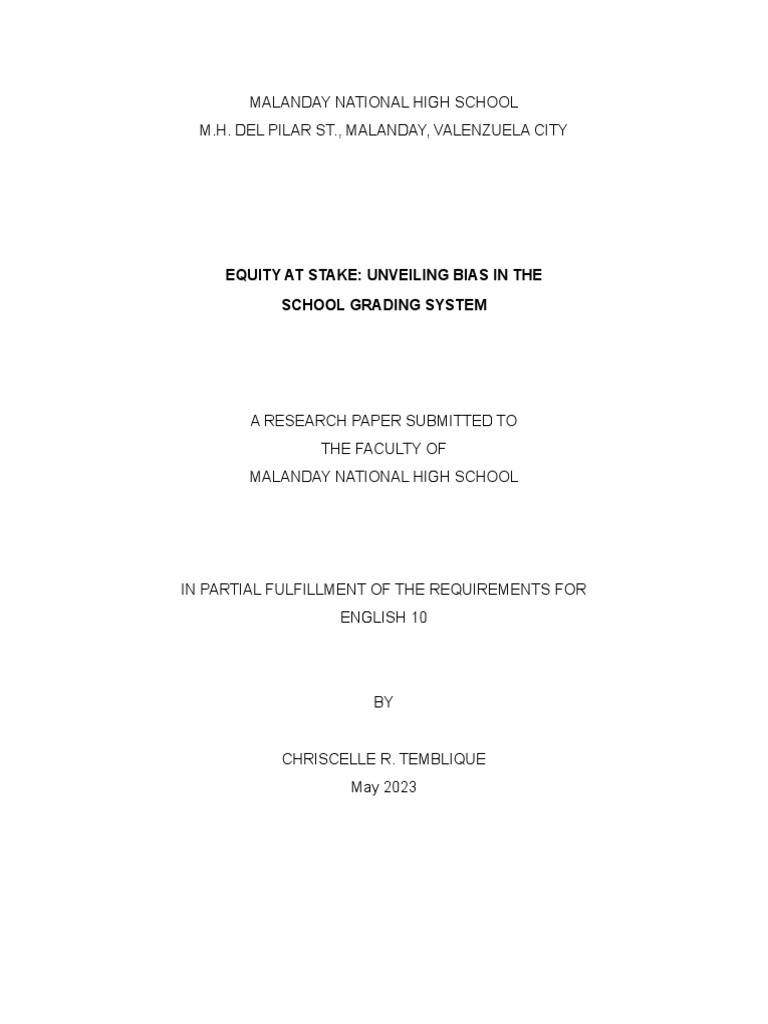 Title Page Sample | PDF