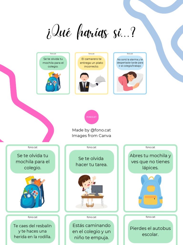 Tarjetas Que Harías Si... | PDF