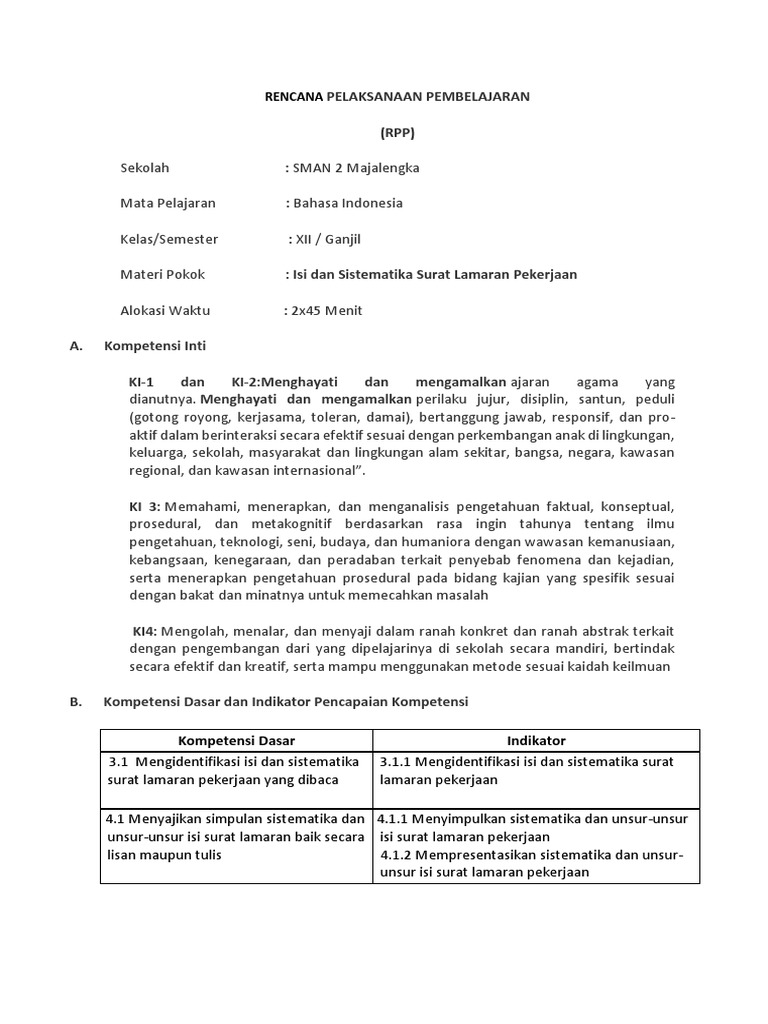 Contoh Laporan Hasil Observasi | PDF