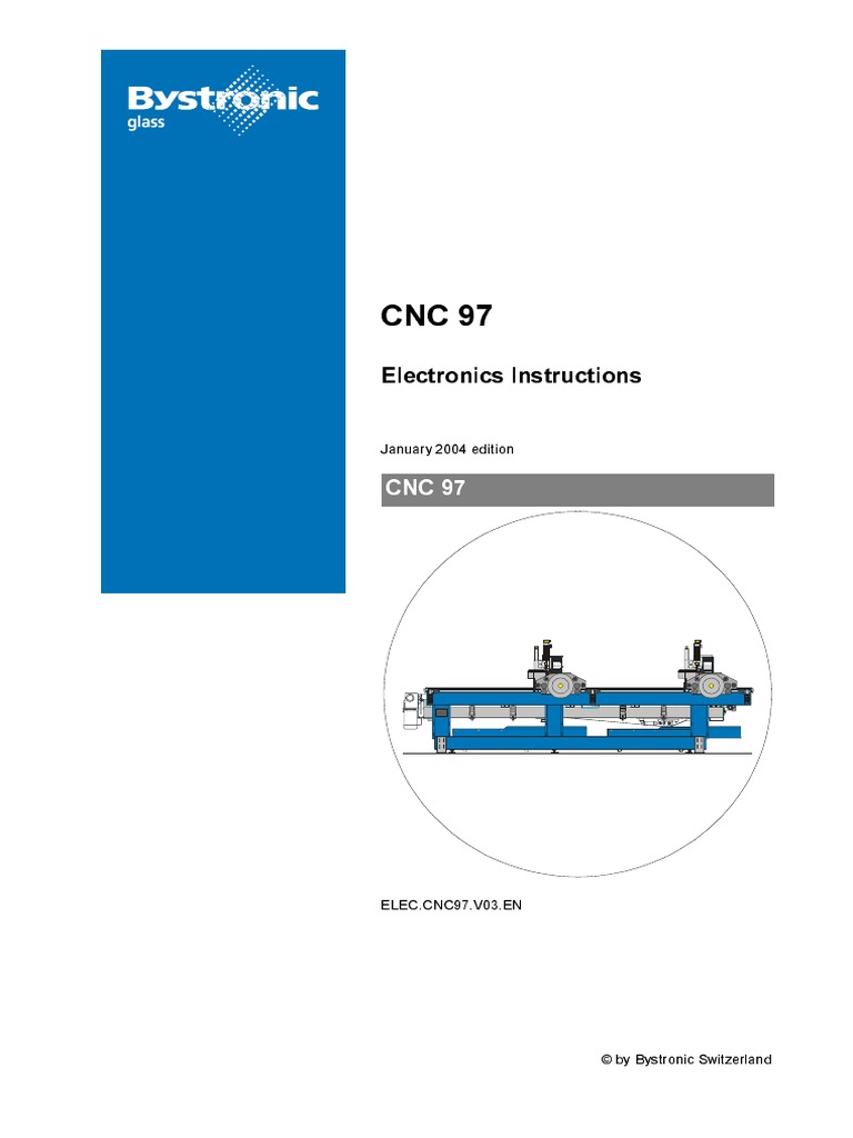 Manual CNC97 Bystronic | PDF | Power Supply | Voltage