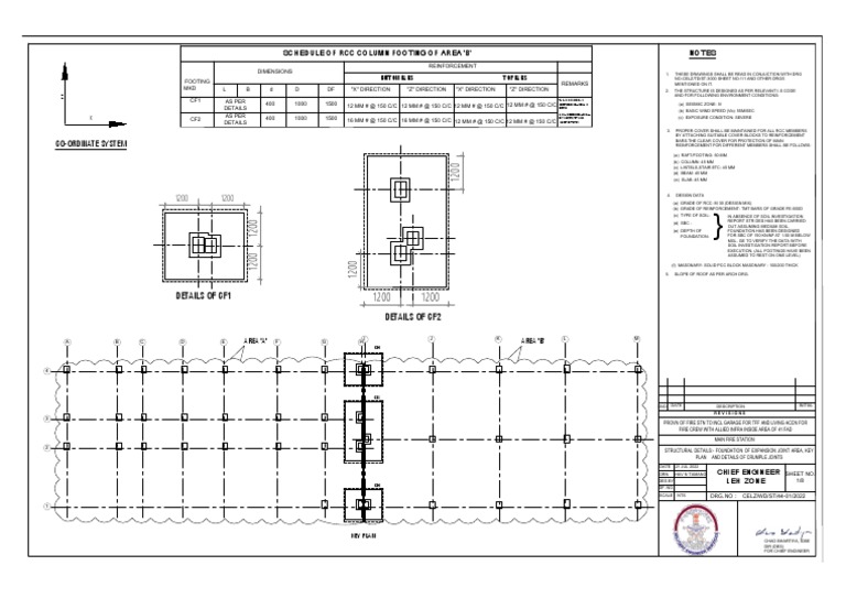 Main Fire Station-1 | PDF | Architectural Elements | Architectural Design