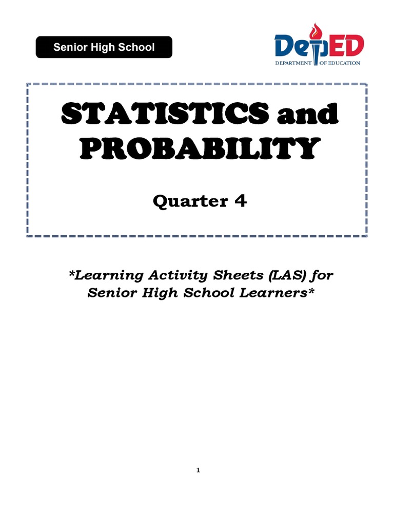 STAT PROB Q4 Module 4 6 | PDF | Bias Of An Estimator | Estimator