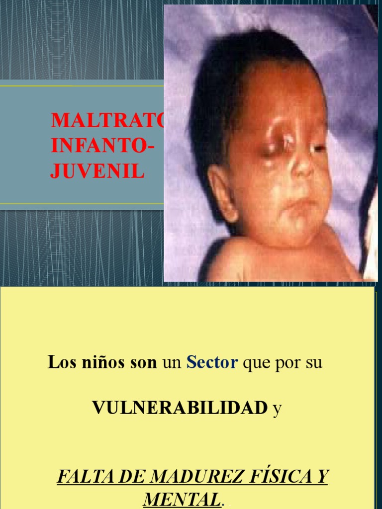Maltrato Infantil | PDF | Abuso infantil | Violencia