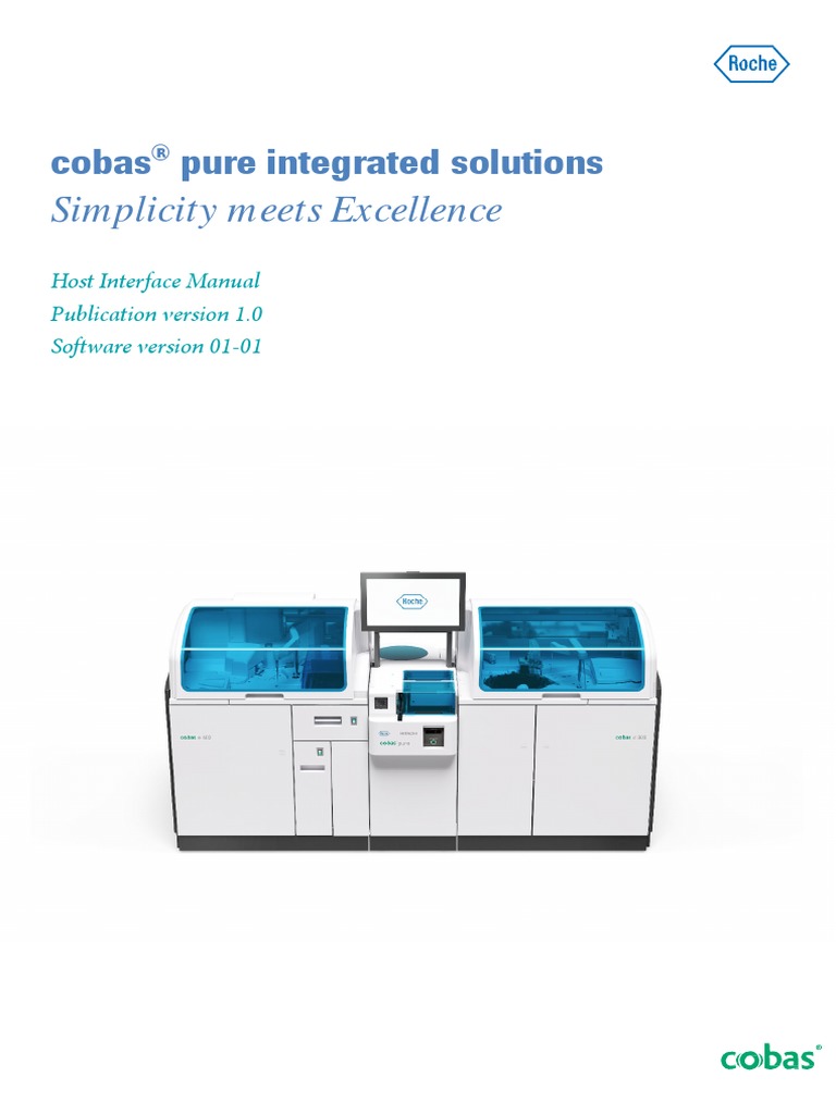 Cobas - Pure - Host Interface Manual v1.0 | PDF | Computing | Software ...