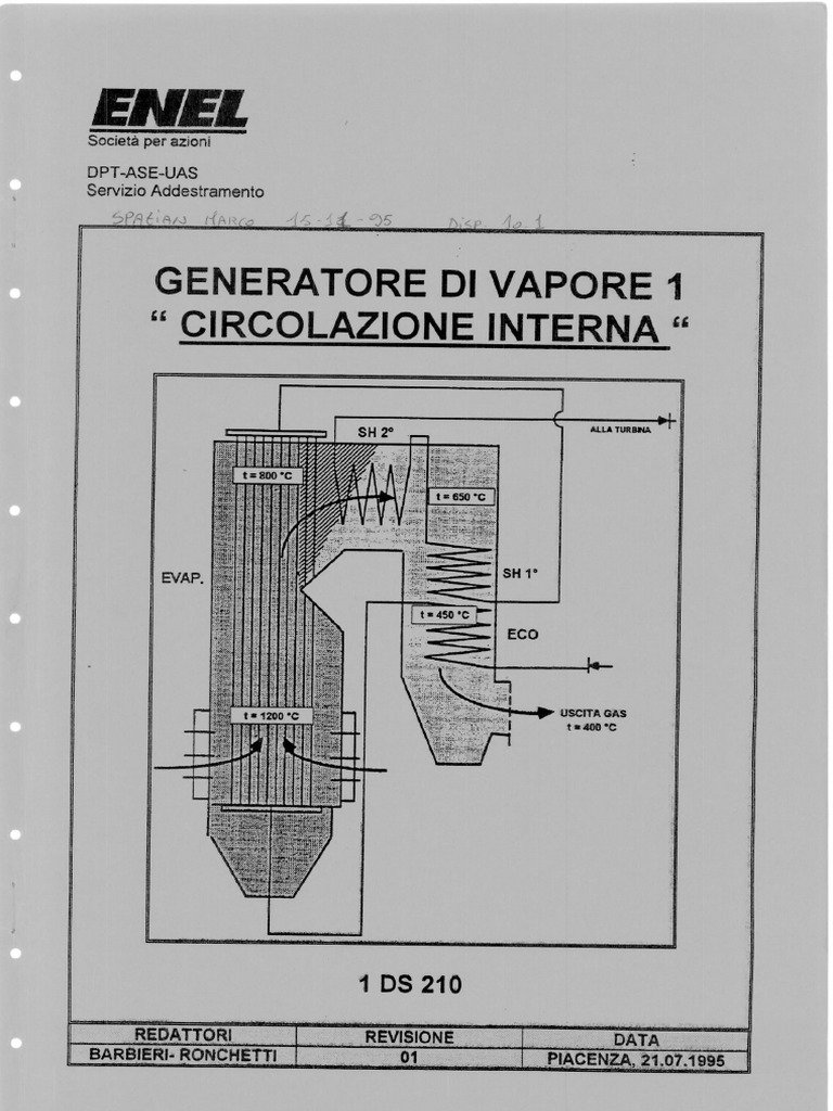 Generatore Di Vapore Pdf