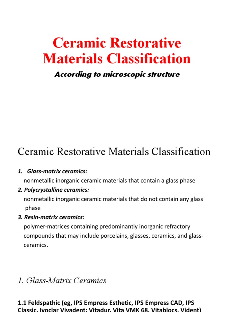 Advanced Ceramics | PDF