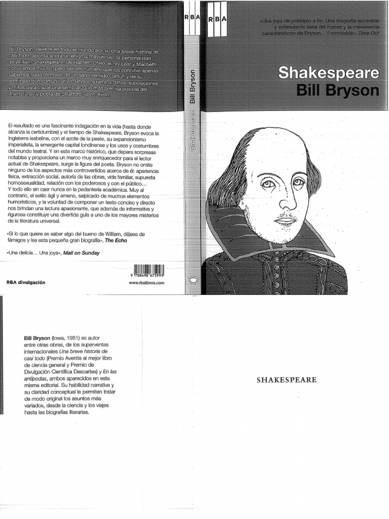 Shakespeare - Bill Bryson | PDF
