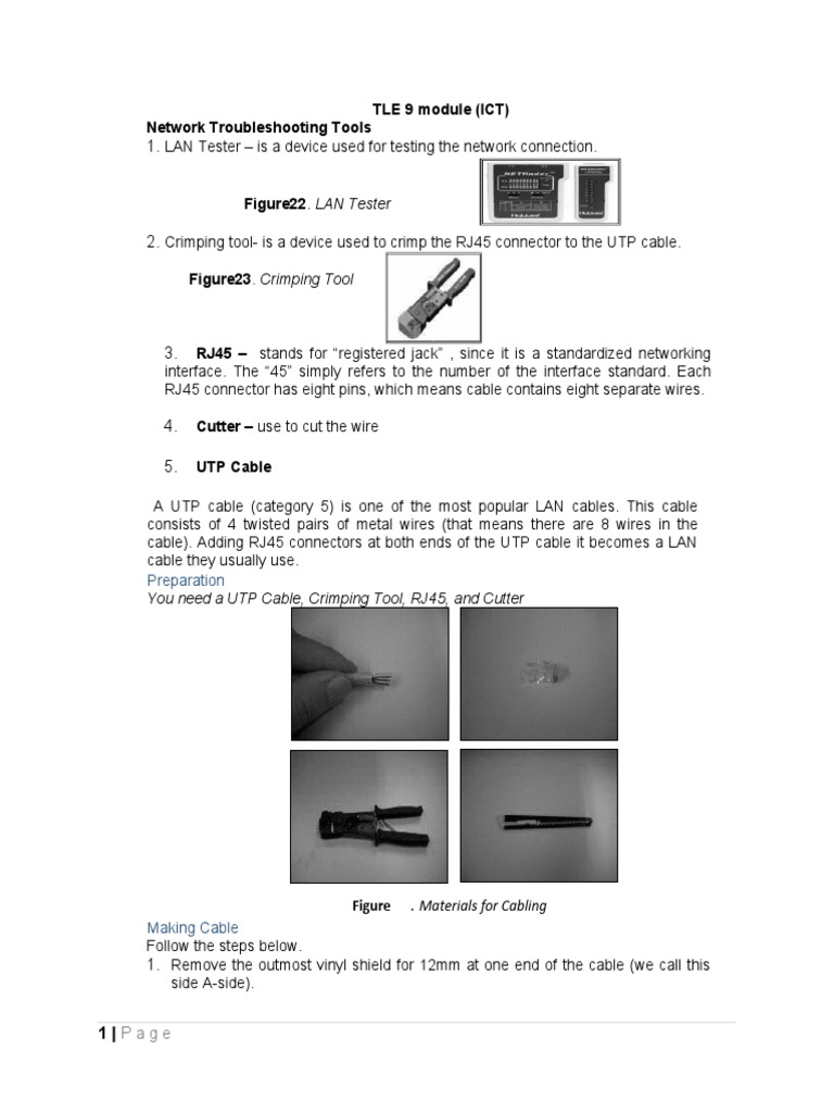 Module Network Troubleshooting Tools | PDF | Electrical Connector ...