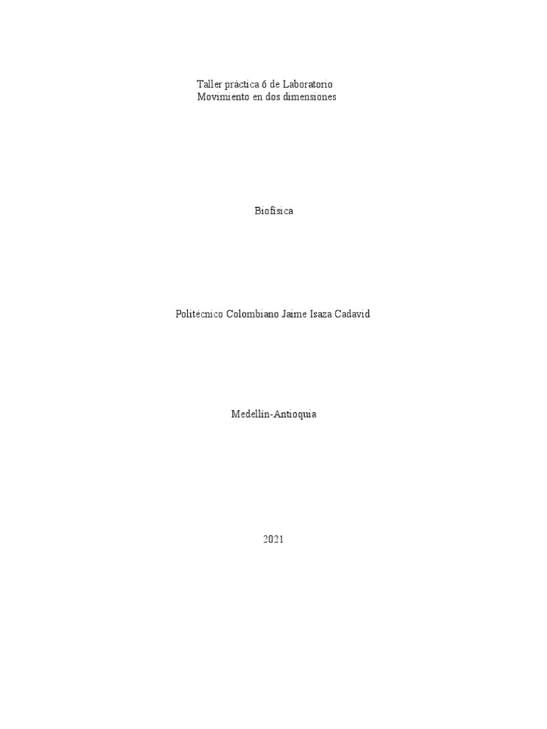 Práctica 6, Preguntas y Ejercicios | PDF