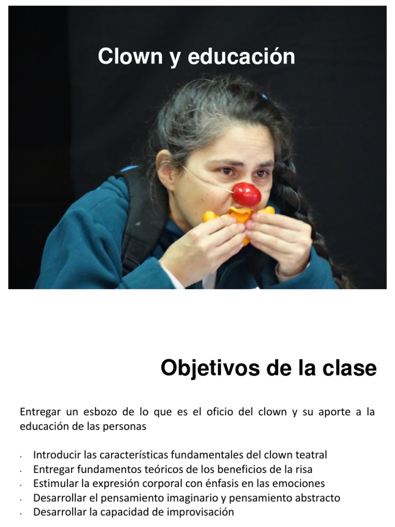 Clow y Educación | PDF | Payaso | La risa