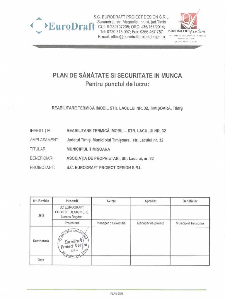 10_Lot-4_Lacului_Plan-SSM | PDF