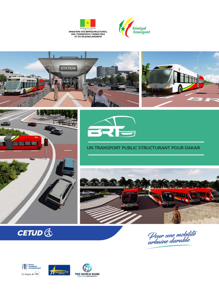 Projet BRT : Révolution du transport à Dakar | PDF | Voitures ...