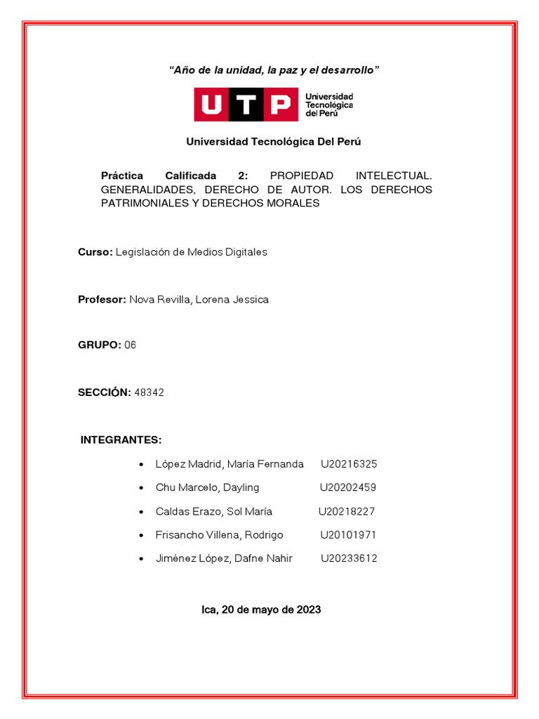 Práctica Calificada 2 Grupo 06 Pdf