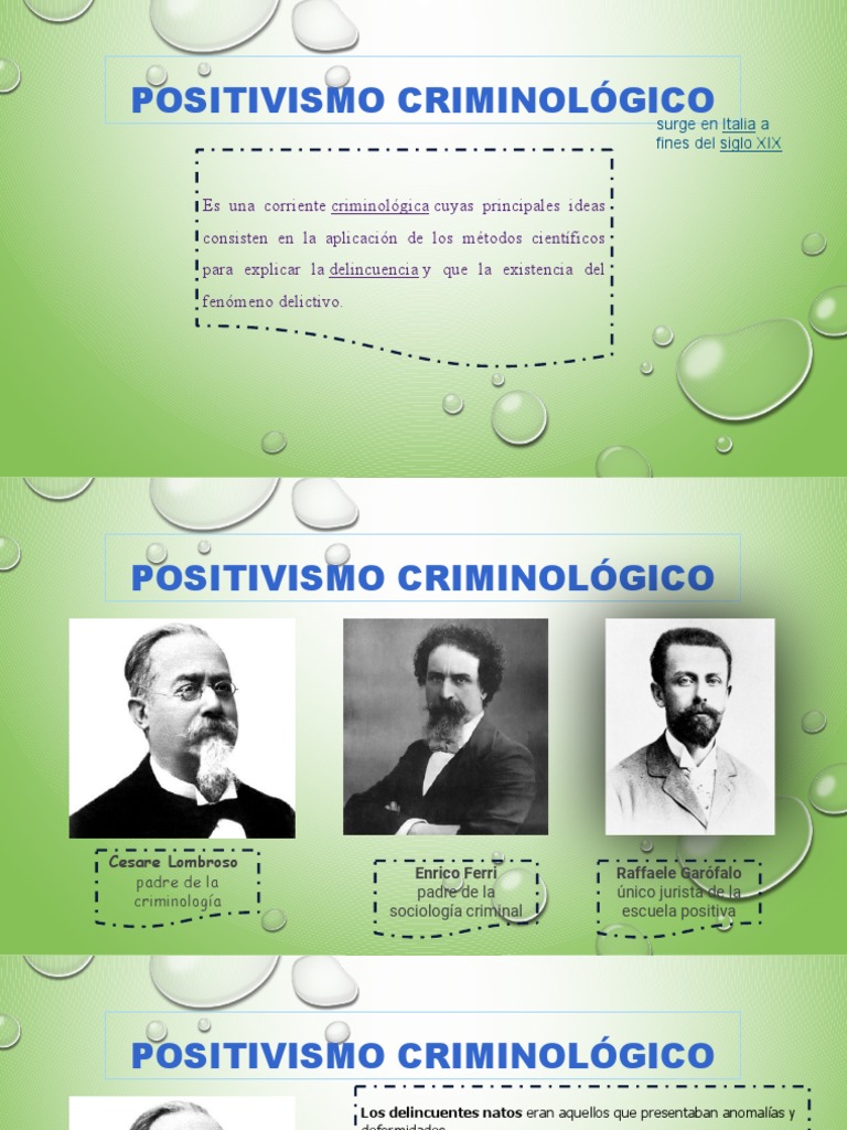 Positivismo Criminológico | PDF