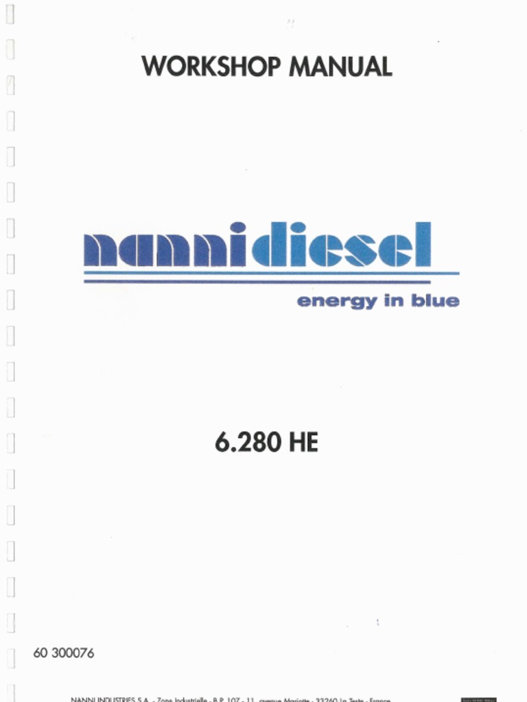 Workshop Manual Kubota S2200 S2600 S2800 | PDF