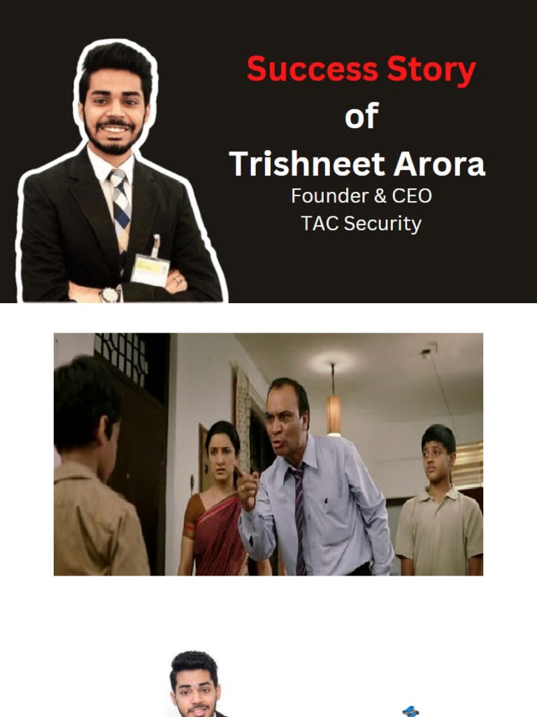 Success Story of Trishneet Arora | PDF
