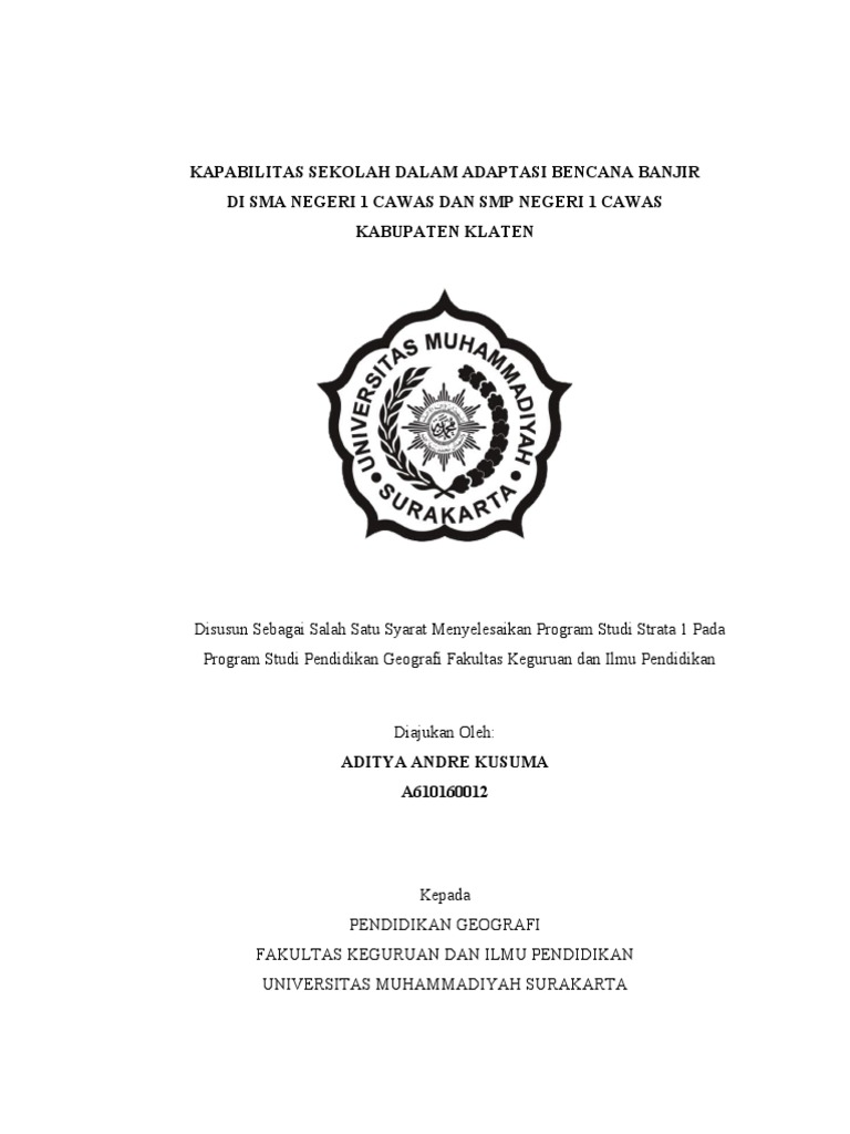 Naskah Publikasi Adit | PDF