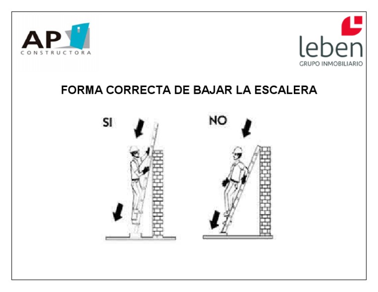 Forma Correcta de Bajar La Escalera | PDF